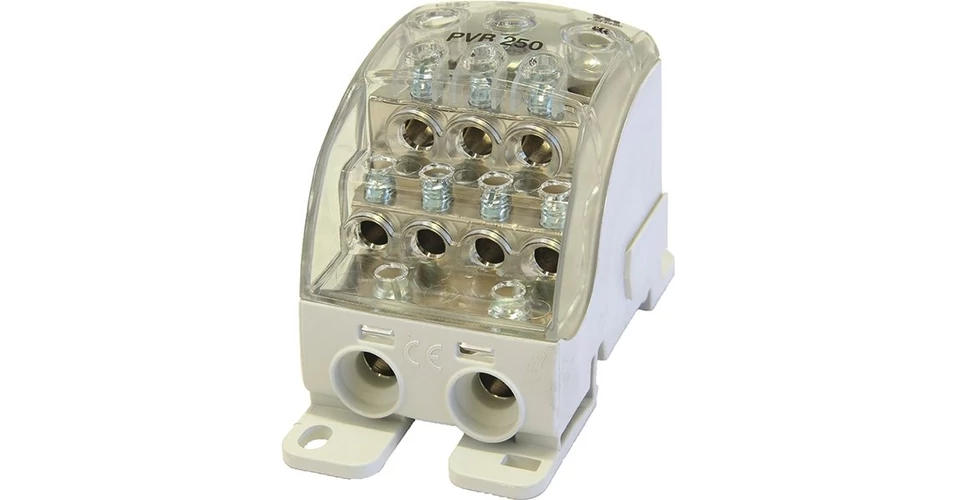 Leipold Elosztóblokk PDB220 (PVB160) 1P 160A; 1x70mm2; 2x25mm2; 3x16mm2 ...